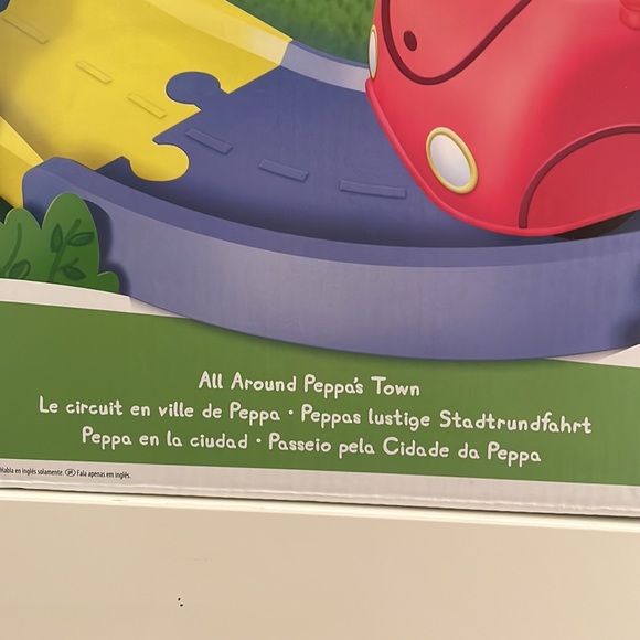 Hasbro | Toys | Peppa Pig All Around Peppas Town Set With Adjustable ...